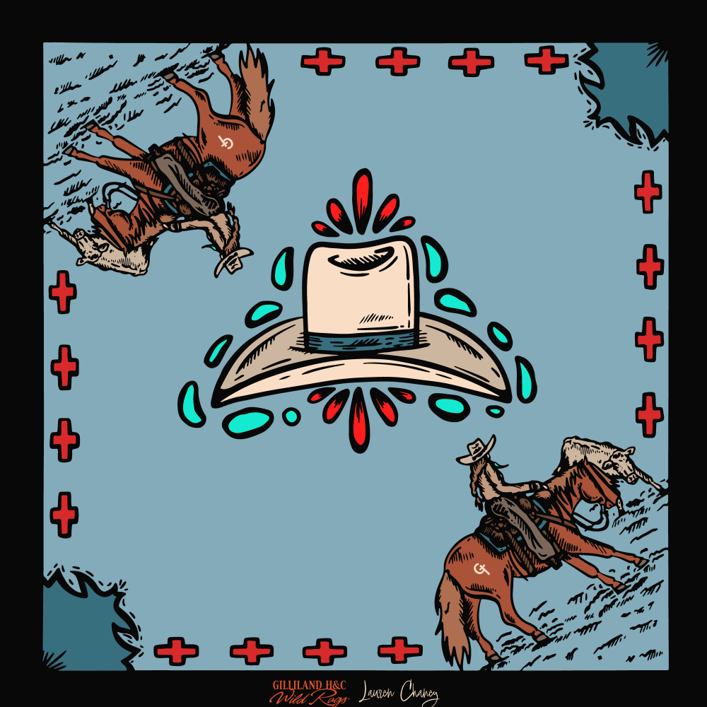 Silk LC Cowhorse – Gilliland H&C WIld Rags